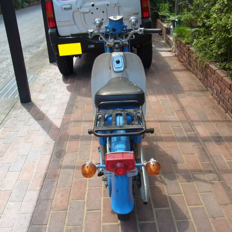 納車されたMD50を詳しく観察してみる。年式判明！どうやら結構なレア車両かも | 4miniあそぶ